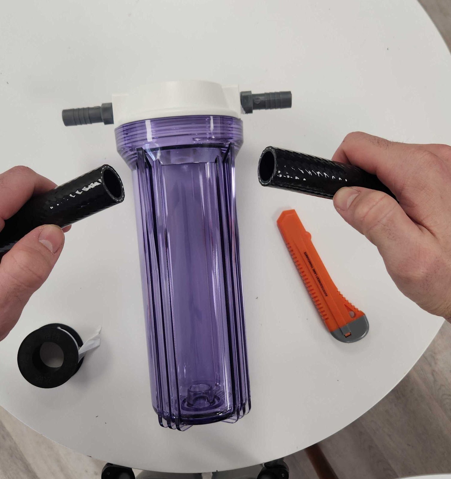 How to set up an external 20 micron filter for your Standard Chiller ...