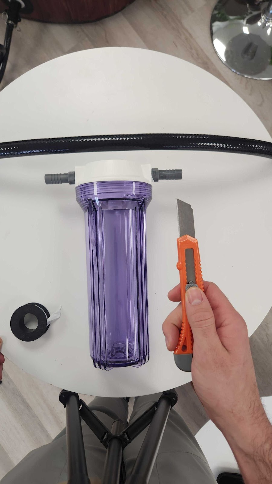 How to set up an external 20 micron filter for your Standard Chiller ...